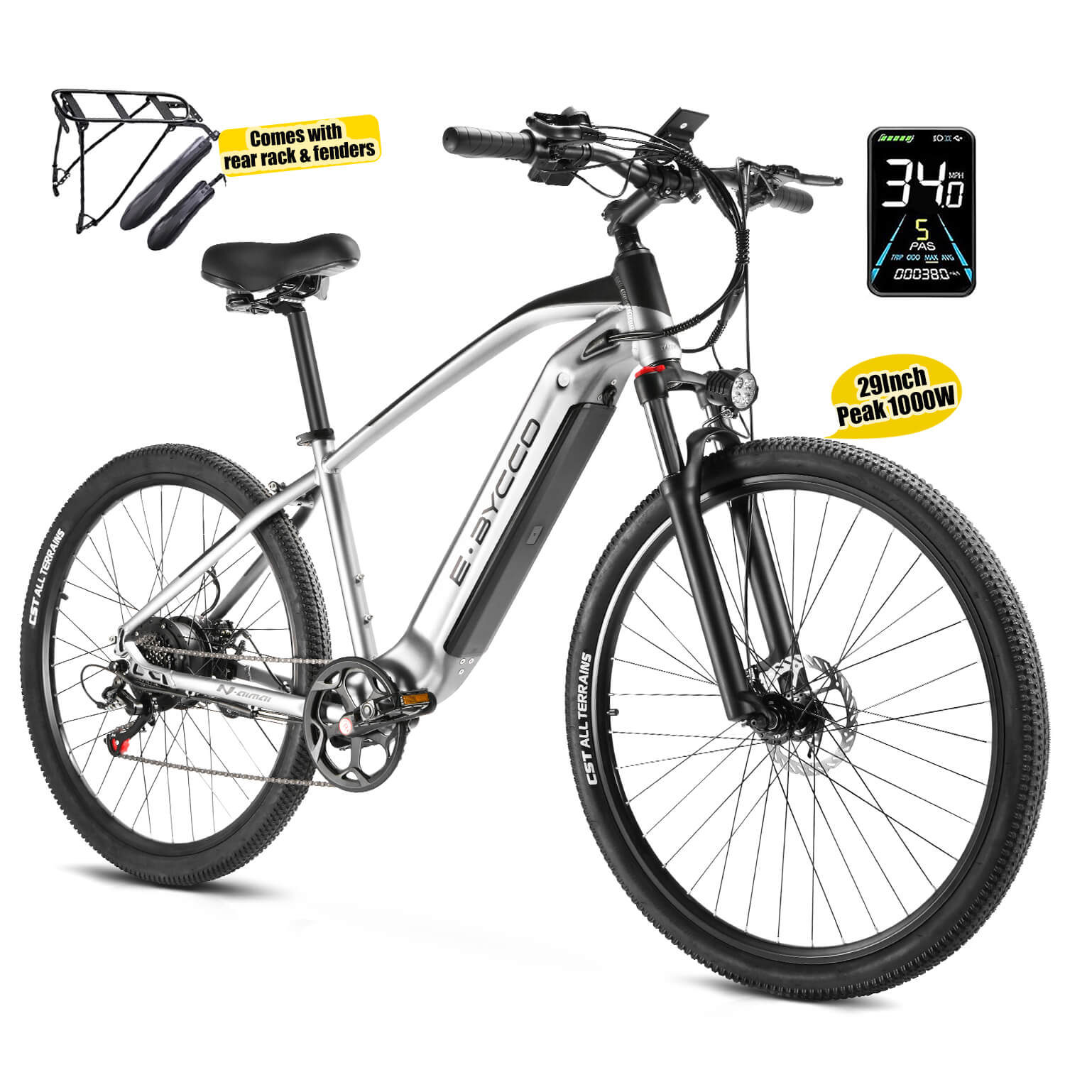 EBYCCO 29 Inch Electric Bikes